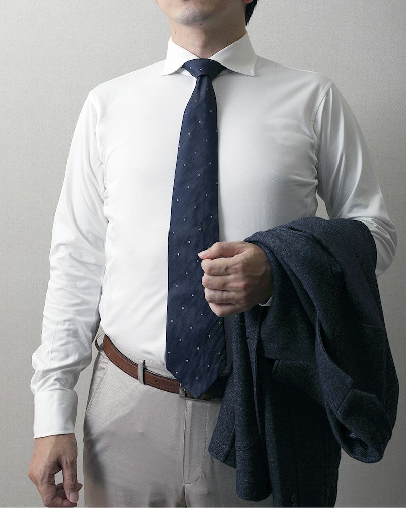 長袖 / ロイヤルシャンブレー / ワイド / 胸ポケットなし / ニットシャツ【最短1～最長3営業日出荷】 | INDUSTYLE TOKYO公式オンラインショップITOHARI