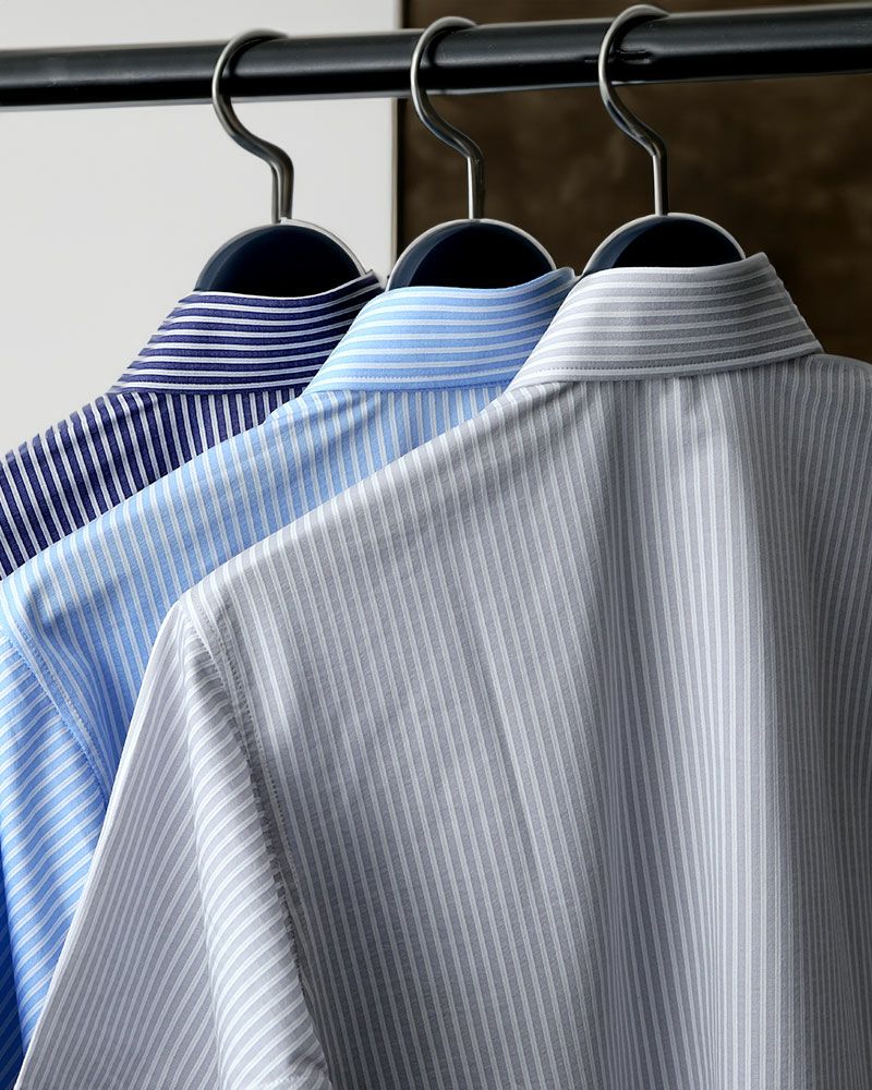 半袖 / ストライプ / ボタンダウン / 胸ポケットあり / ニットシャツ【最短1～最長3営業日出荷】 | INDUSTYLE TOKYO公式オンラインショップITOHARI