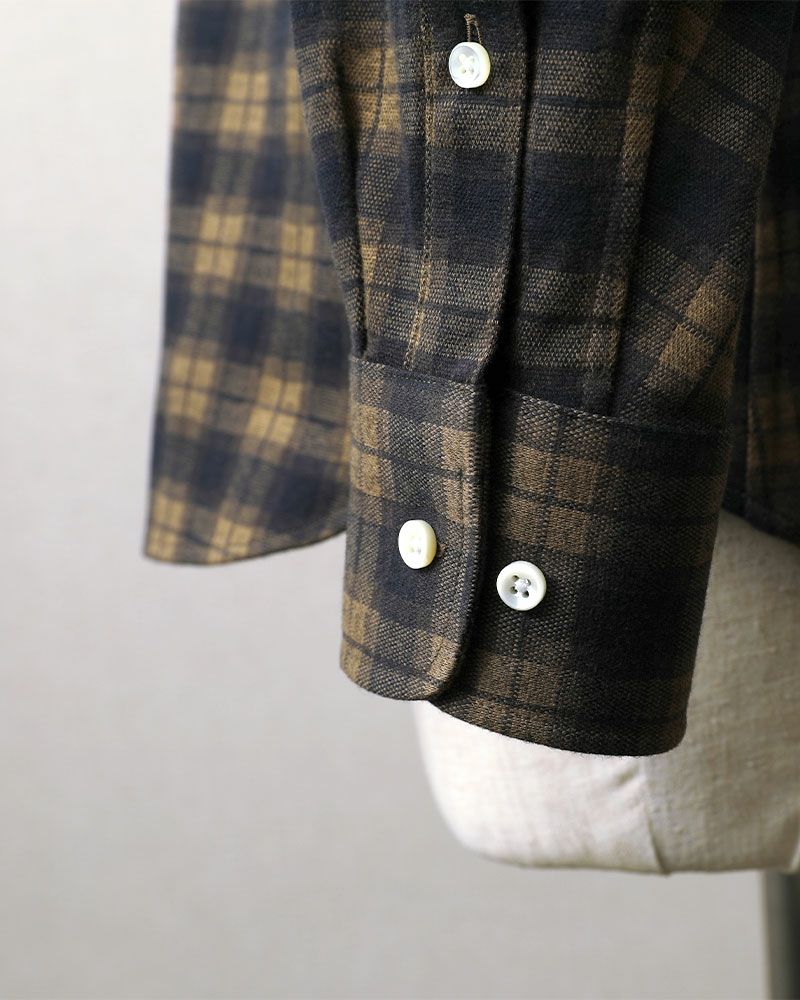 長袖 / ネルシャツ / タータンチェック / ボタンダウン / 胸ポケットあり / ニットシャツ【最短1～最長3営業日出荷】 | INDUSTYLE TOKYO公式オンラインショップITOHARI